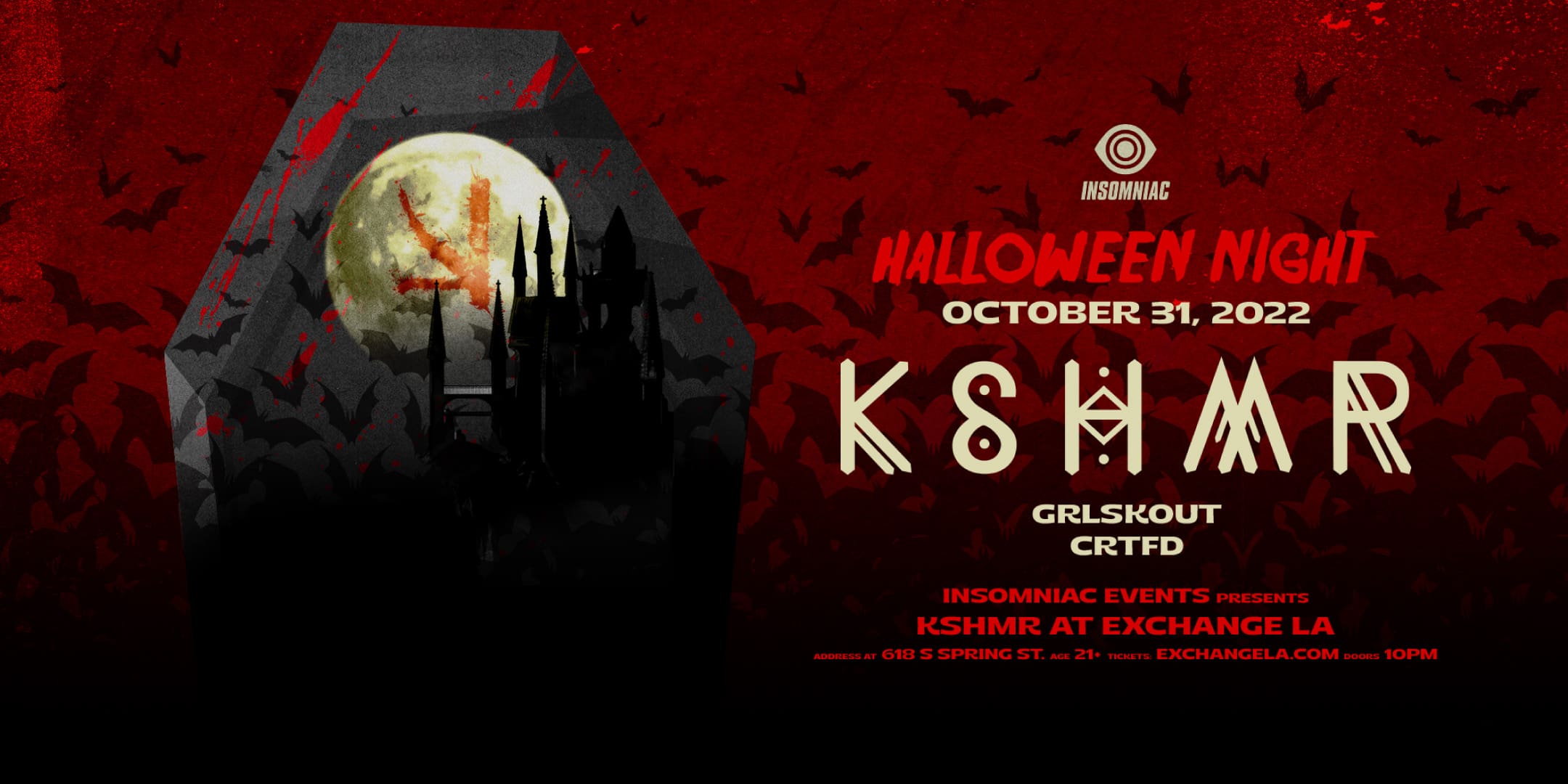 KSHMR | Exchange LA | EDM DJ Music Concert Show Tonight Tomorrow 2022
