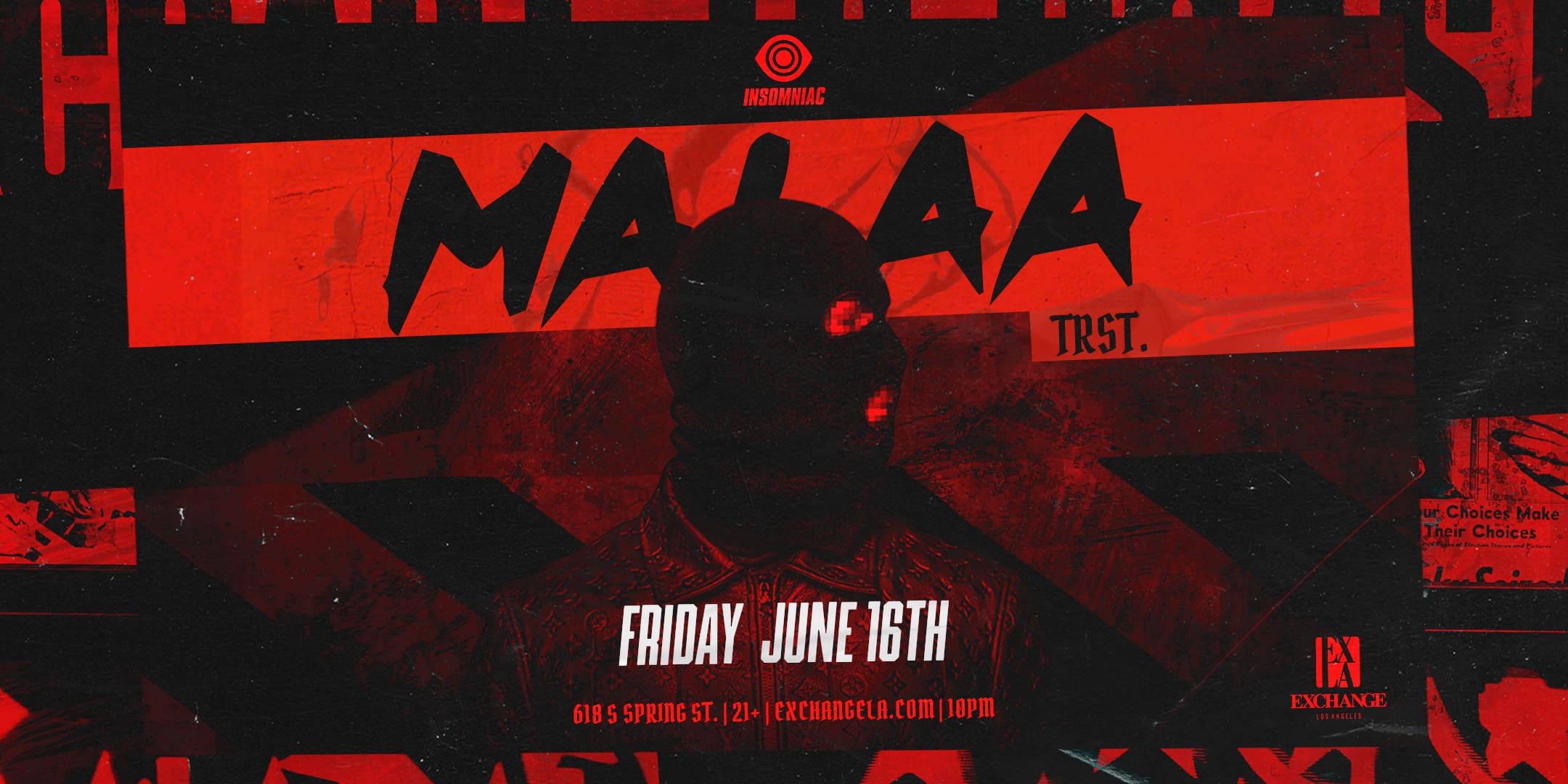 Malaa | Bass House DJ Music Concert Show 2023 June 16 | Exchange LA