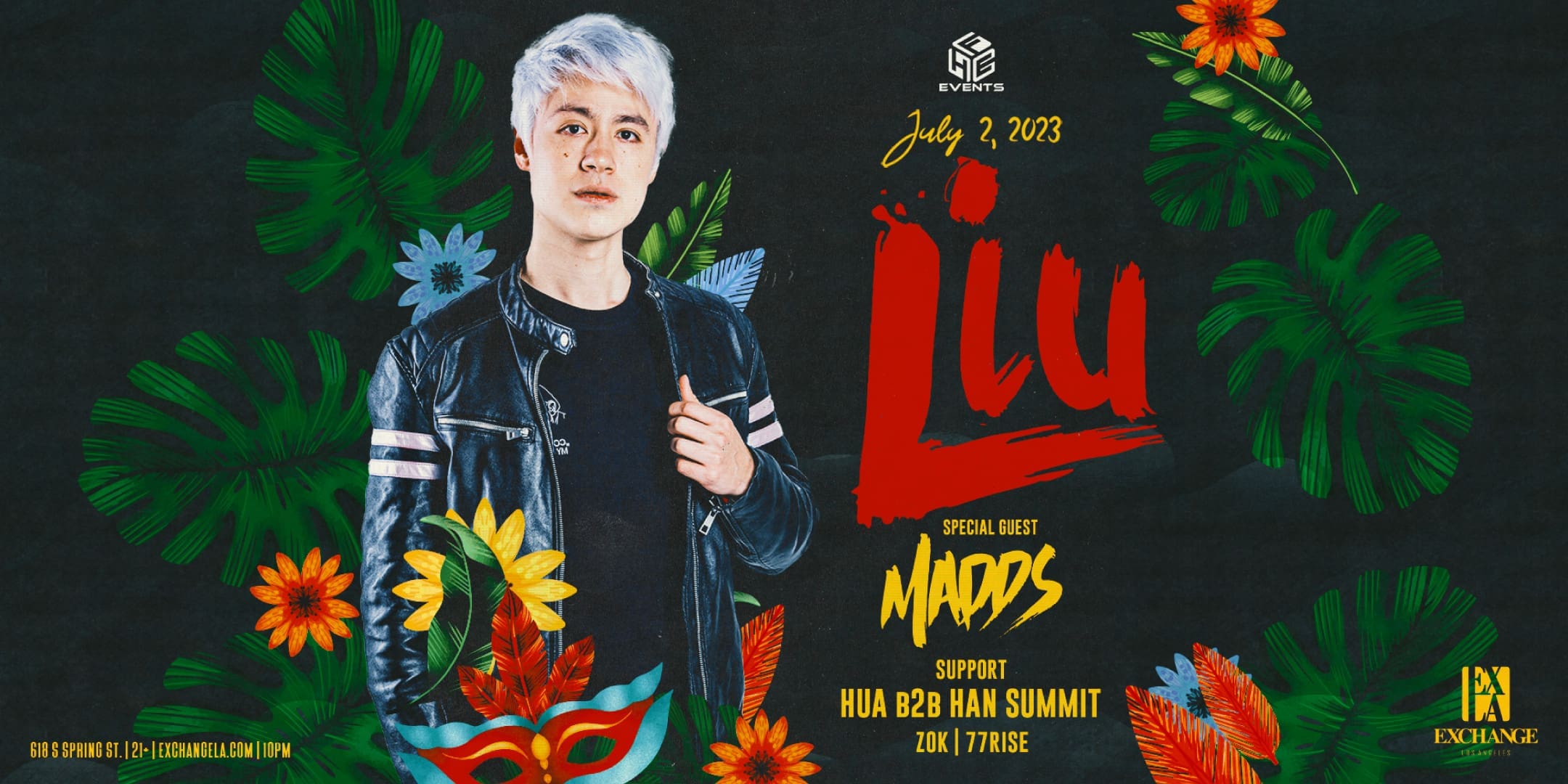 Liu w/ Madds | House DJ Music Concert Show 2023 Jan 20 | Exchange LA