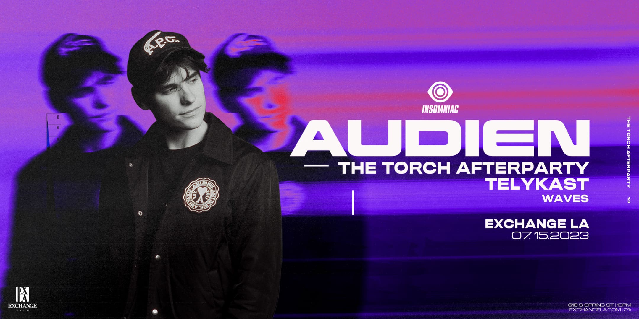 Audien | EDM DJ Music Concert Show 2023 July 15 | Exchange LA