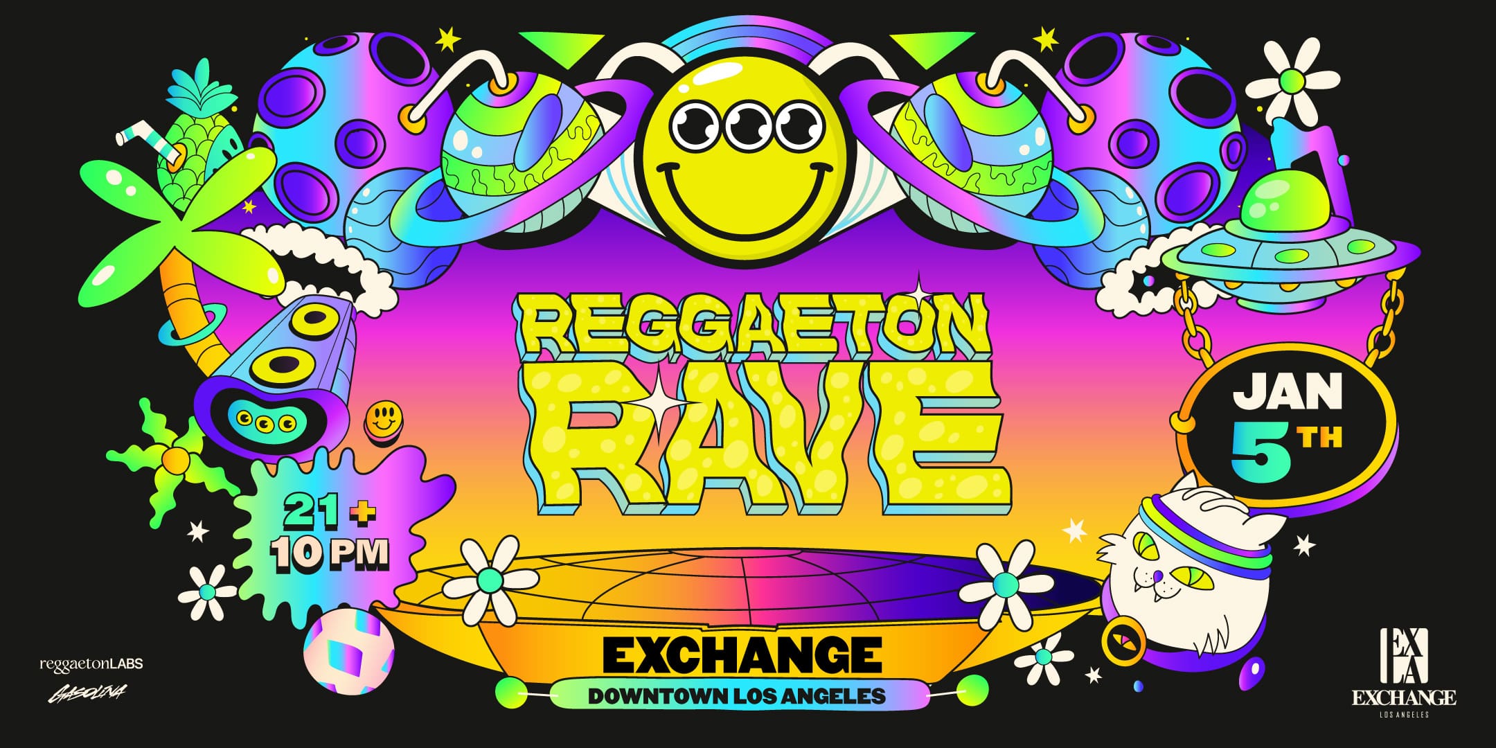 Reggaeton Rave - Exchange LA | Downtown Los Angeles