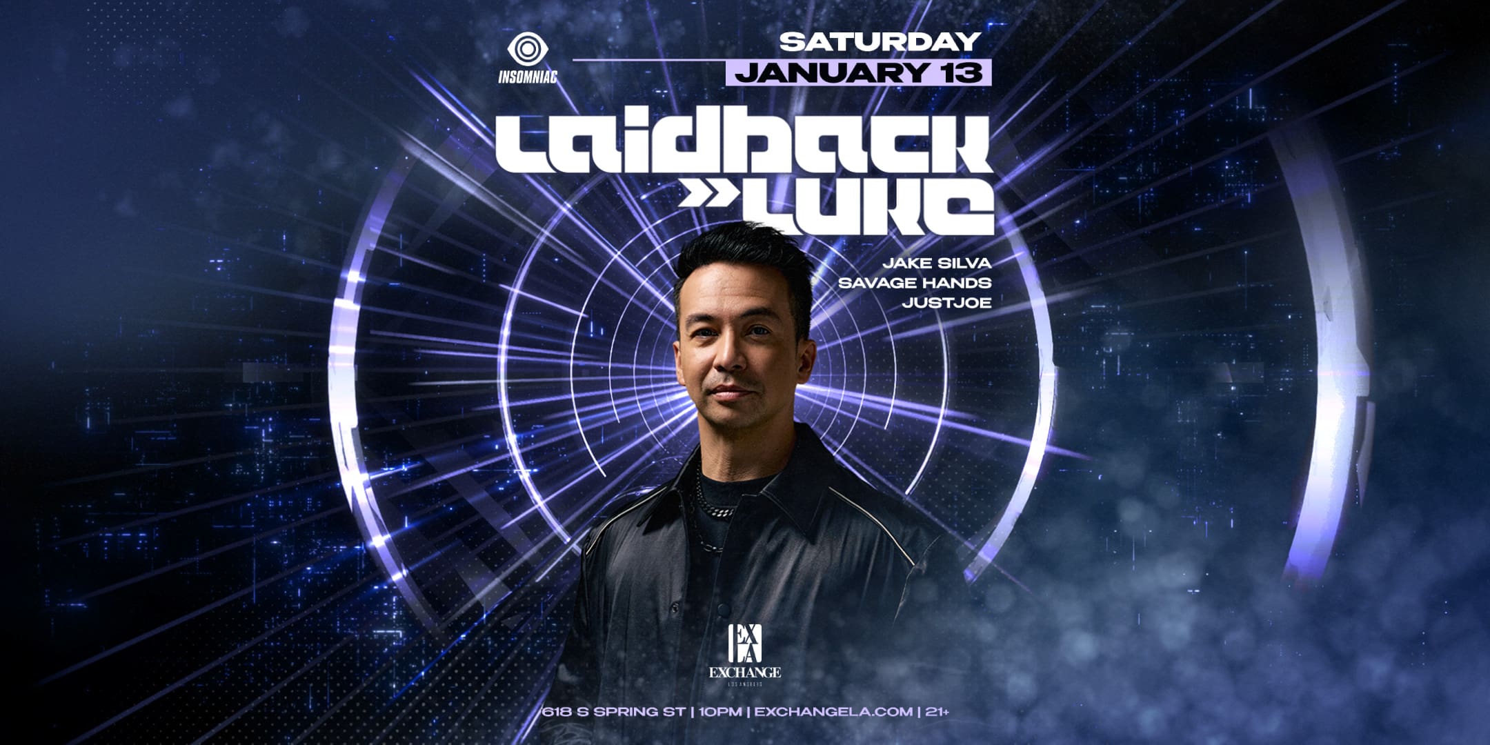Laidback Luke | EDM DJ Music Concert Show 2023 Jan 13 | Exchange LA